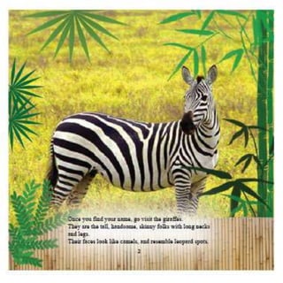 Personalized Zoo Story Book | PPTX