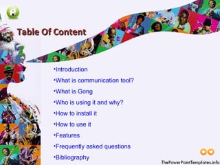 The Gong Project | PPT