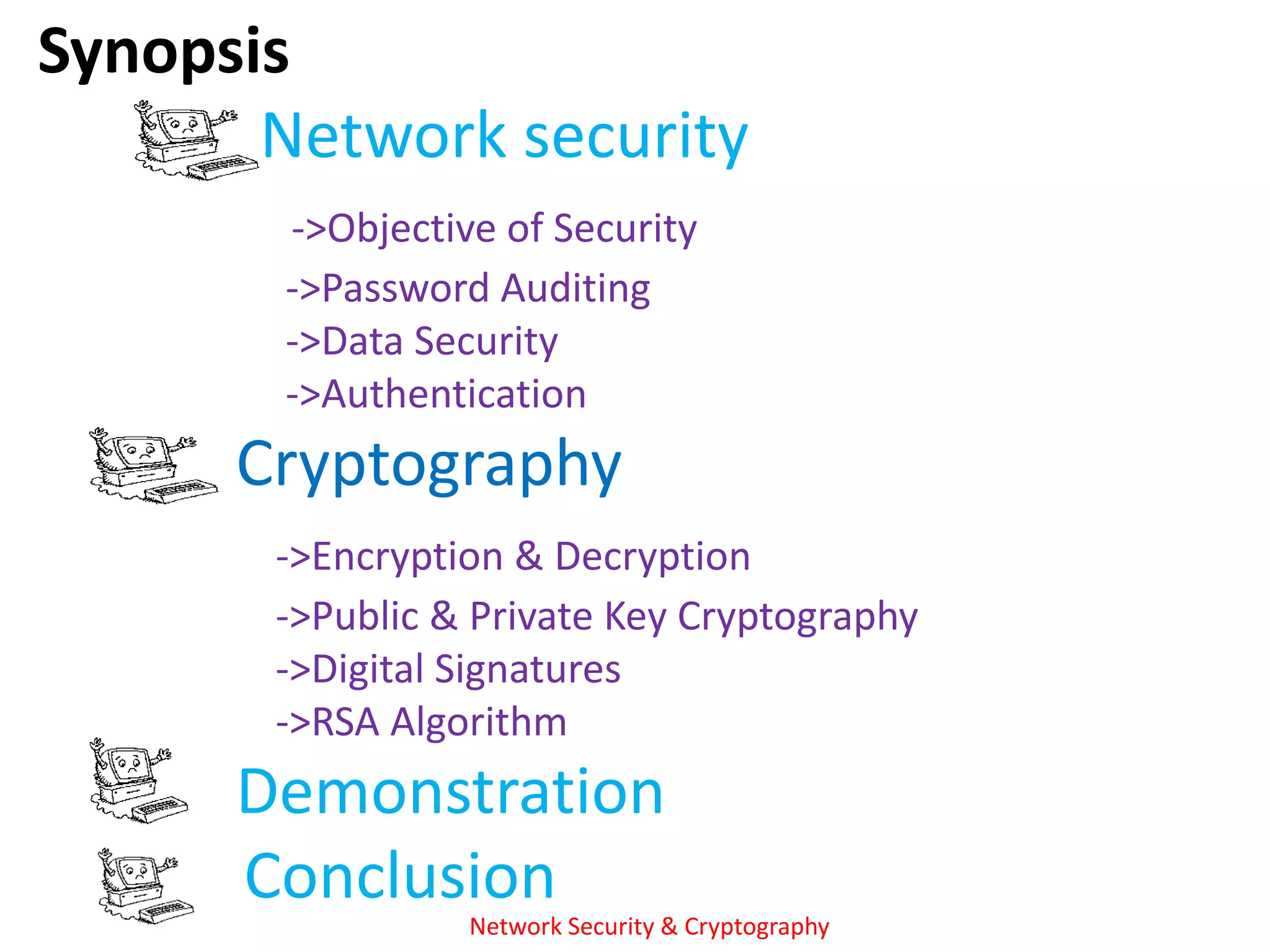 Network security & cryptography | PPTX
