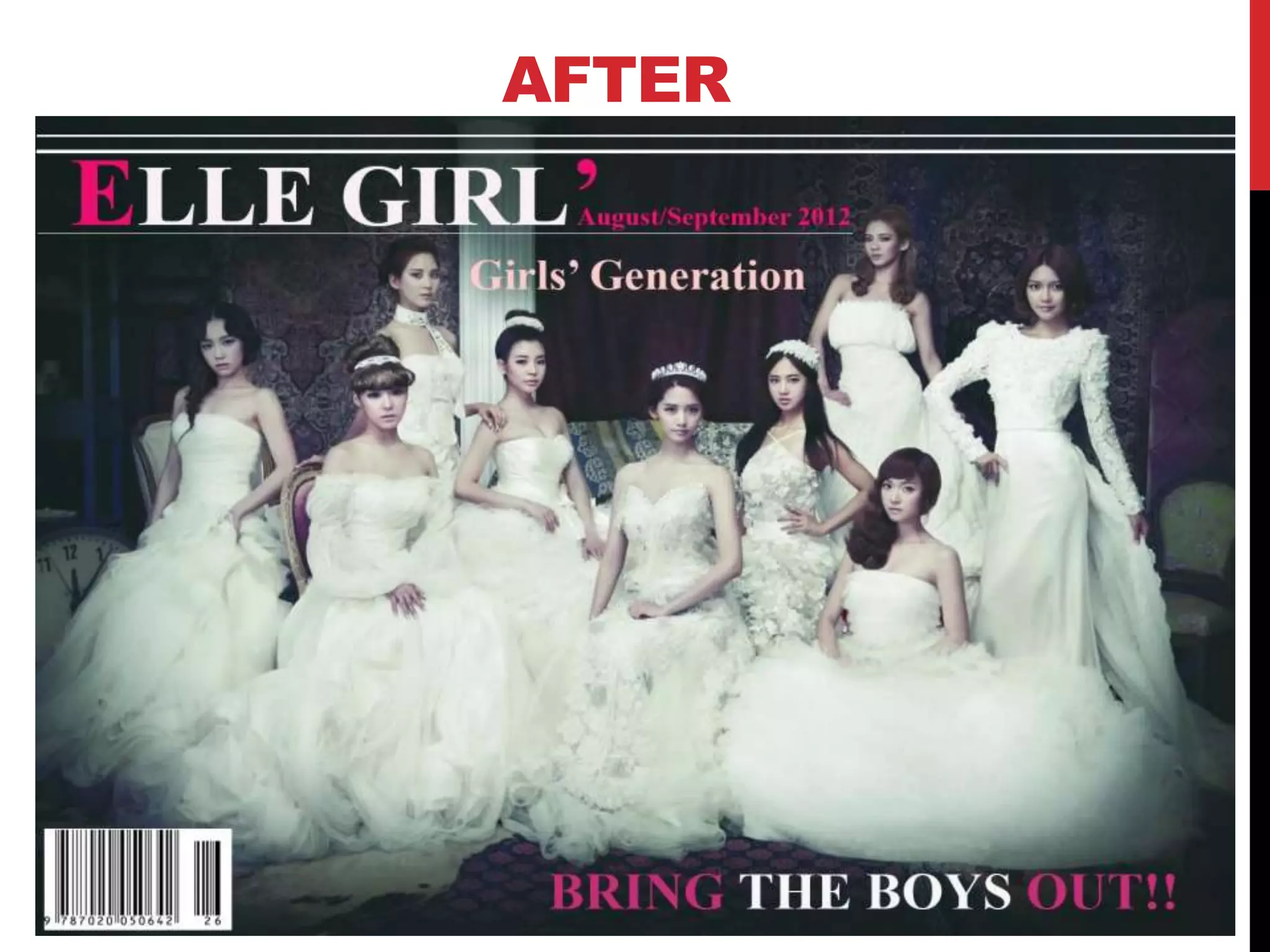 Girls' Generation Magazine Cover | PPTX