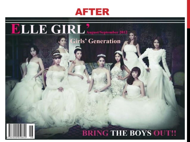 Girls' Generation Magazine Cover | PPT