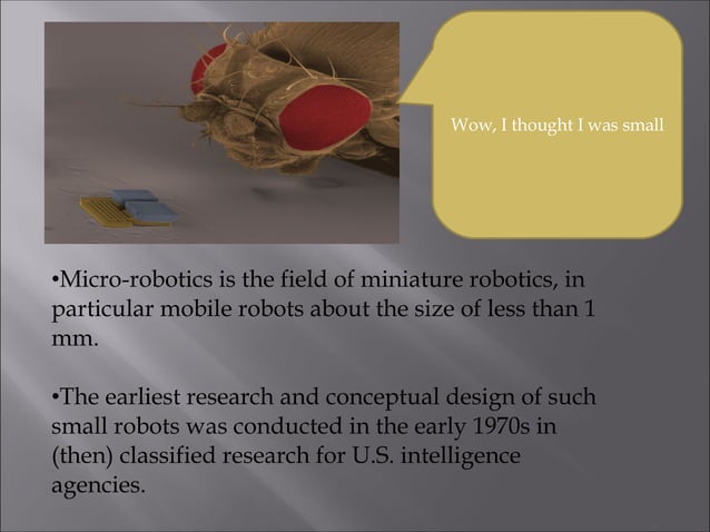 Micro-robotics | PPT