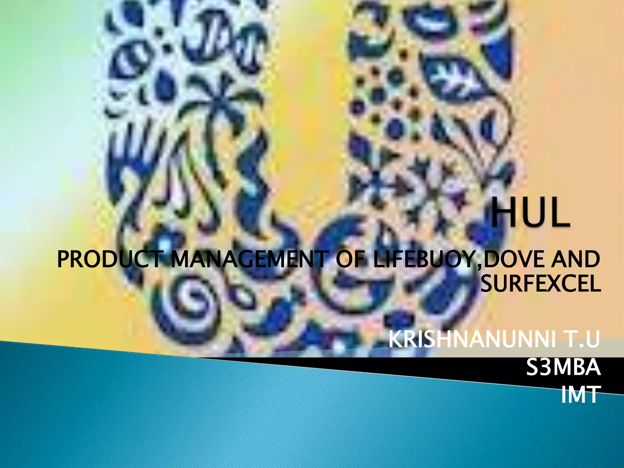 Presentation on hul | PPT