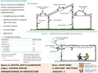 natural light and illumination | PPTX