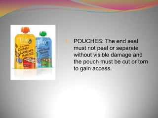 Presentation1packaging of food product in food industry | PPTX