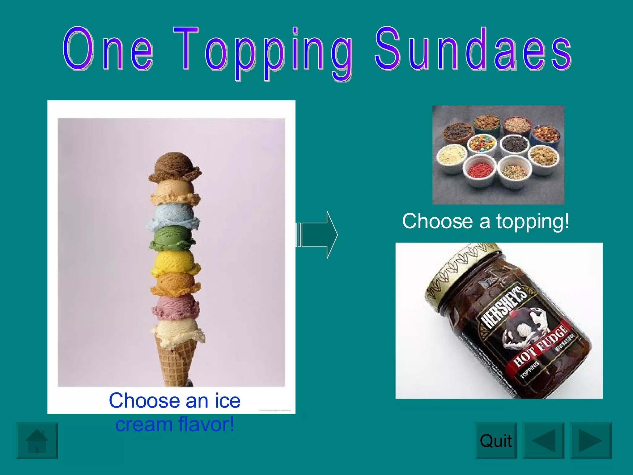 How to make an ice cream sundae. | PPT