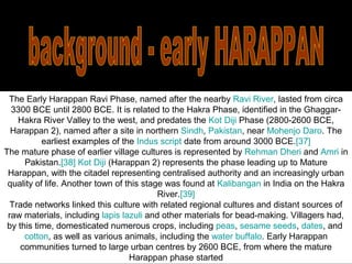 harappa | PPT | Geography | Science