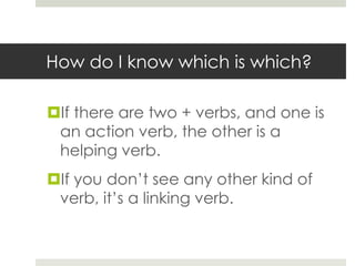 Verb Types | PPTX