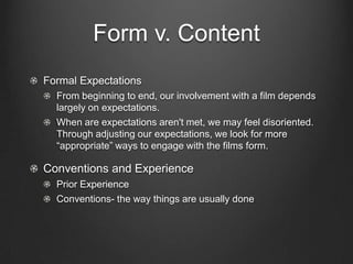 Cinema Presentation | PPTX