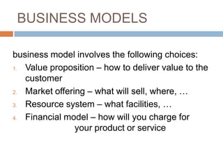 Business and Revenue Models in E-Commerce | PPTX