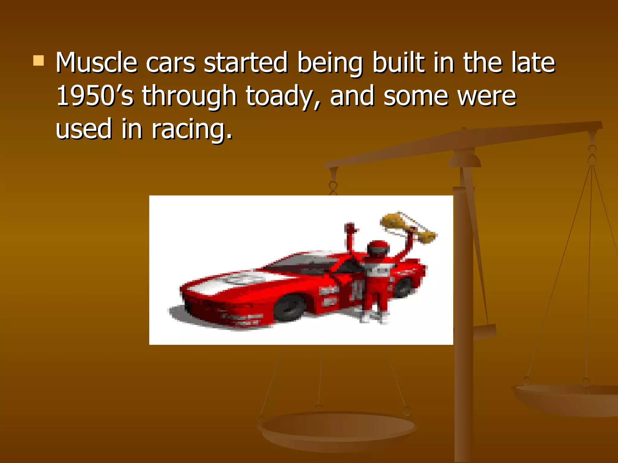 Muscle Cars | PPT
