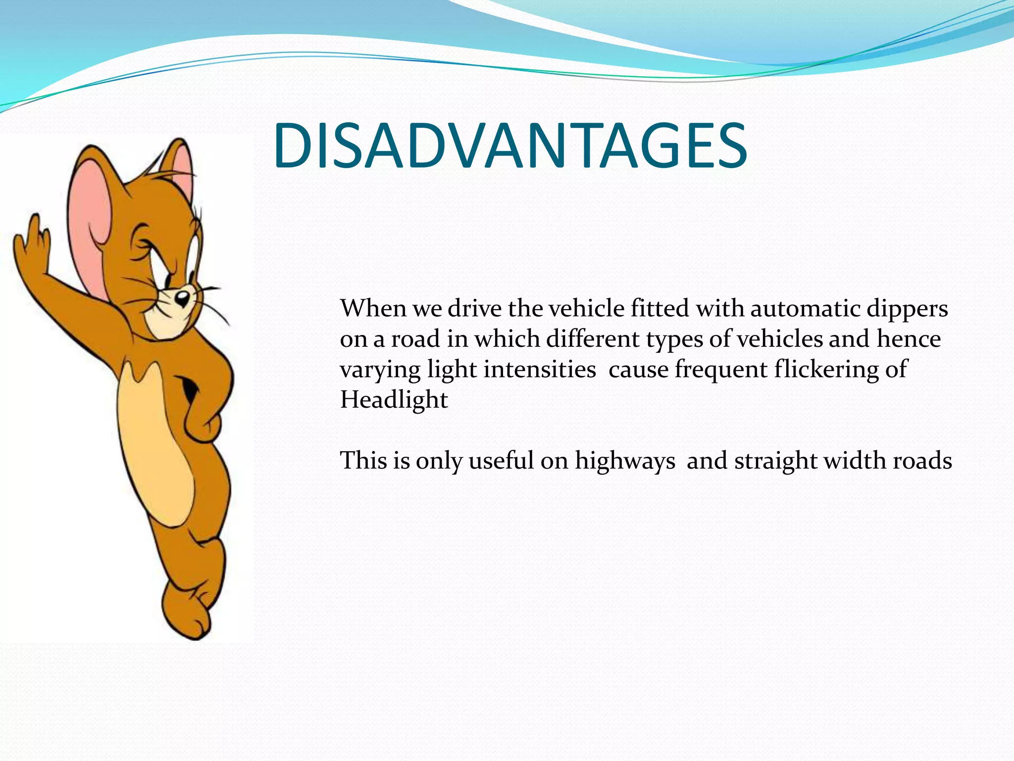 automatic headlight brightness switch | PPTX