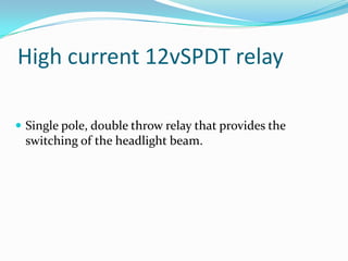 automatic headlight brightness switch | PPTX