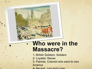 Haile Middle School: Boston Massacre | PPTX