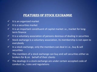 Stock exchange simple ppt | PPTX