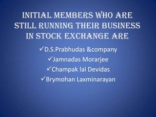 Stock exchange simple ppt | PPTX