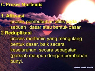 MORFOLOGI | PPTX
