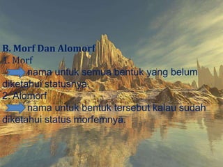 MORFOLOGI | PPTX