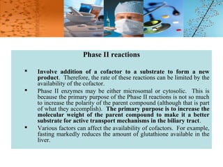 nutritional aspects of biotransformation | PPT