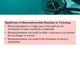 nutritional aspects of biotransformation | PPT
