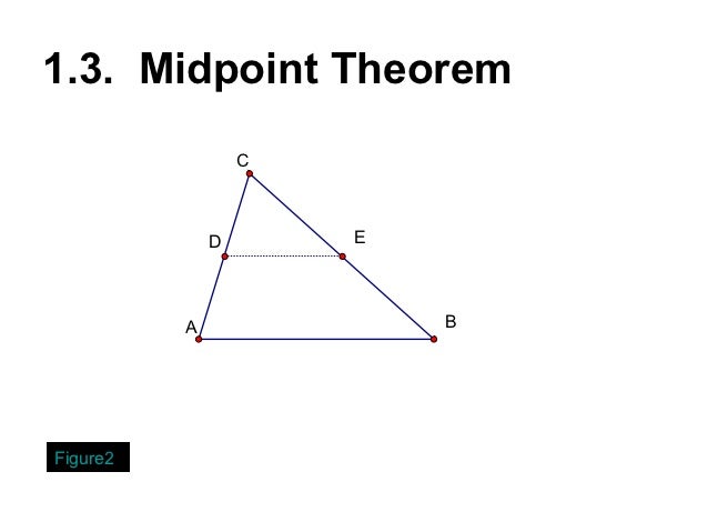 Midpoint Theorem Andintersept Theorm