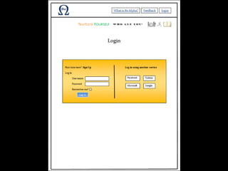 BE ALPHA Lo-Fi Prototype | PPSX