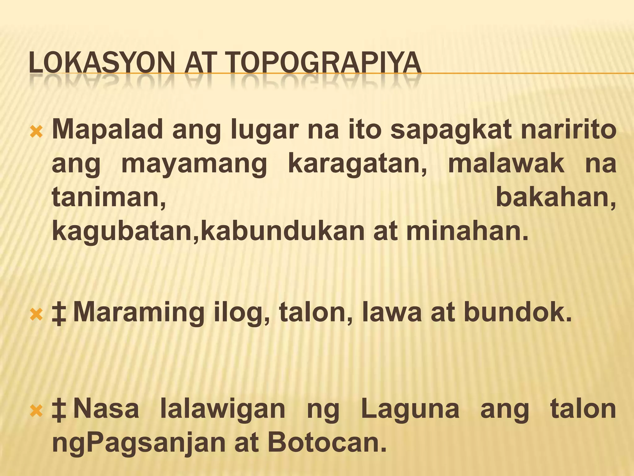 Rehiyon IV- A | PPTX