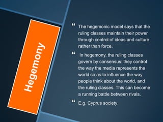 Ideology & representation in media | PPTX