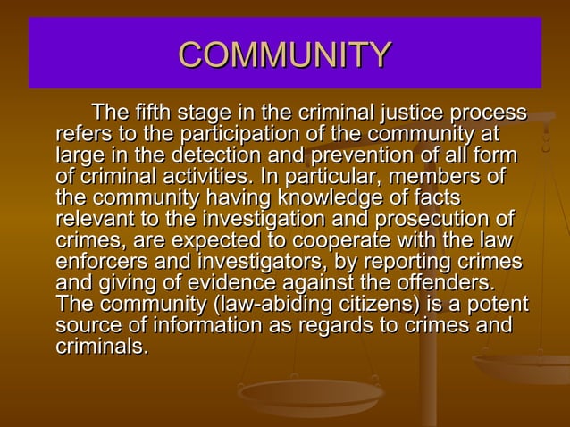 criminal justice system | PPT