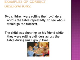 Observation Tutorial Presentation | PPT