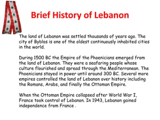 Lebanon | PPTX