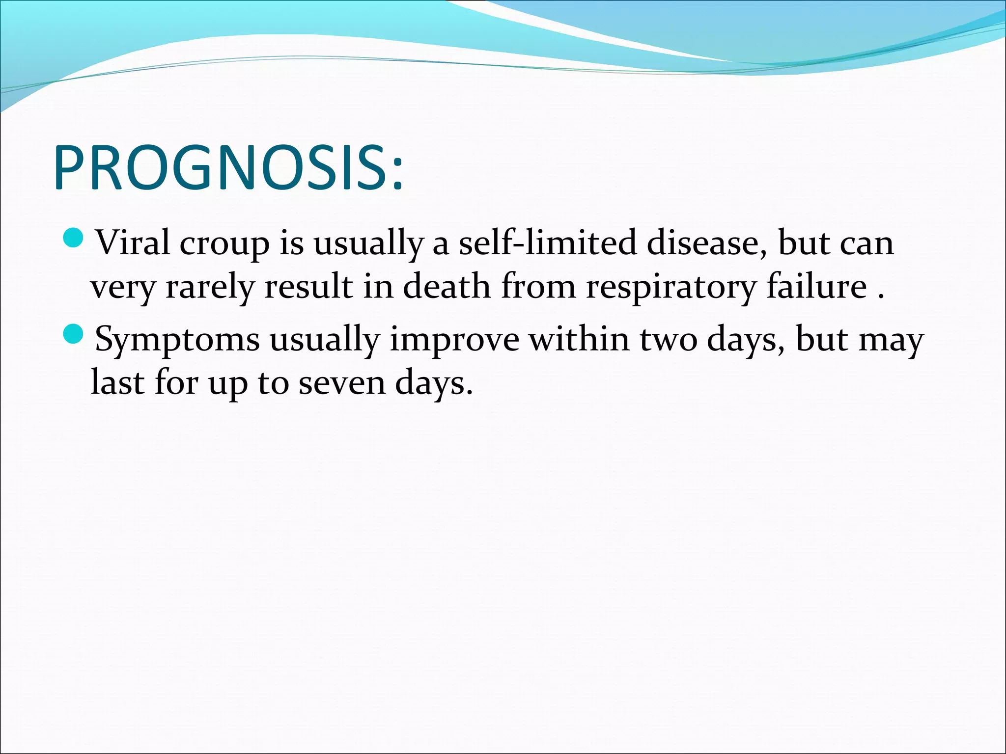croup | PPT