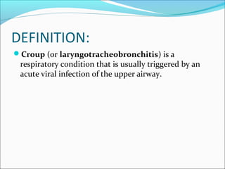 croup | PPT