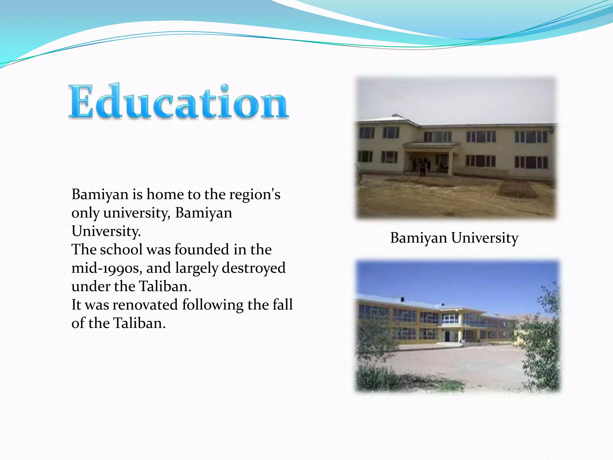 bamiyan, Afganistan | PPTX