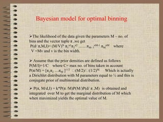 Selection of bin width and bin number in histograms | PPTX