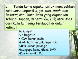 Tanda Baca Koma | PPTX