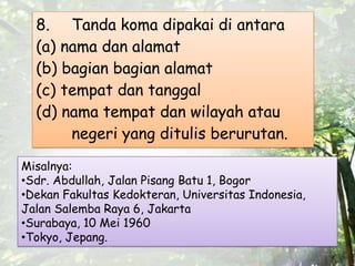 Tanda Baca Koma | PPTX