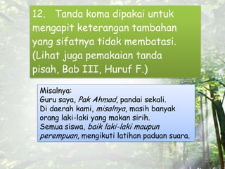 Tanda Baca Koma | PPTX