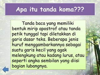 Tanda Baca Koma | PPTX