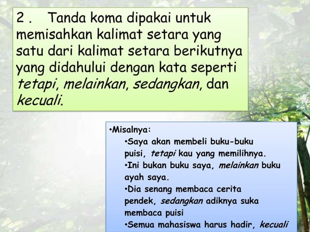 Tanda Baca Koma | PPTX