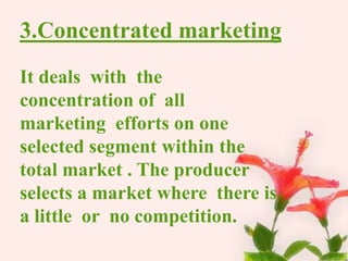 market segmentation process with market strategies | PPT