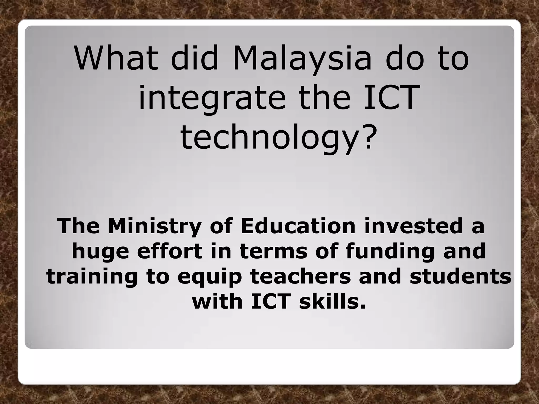 Issues and challenges in integrating ICT in teaching and learning | PPTX