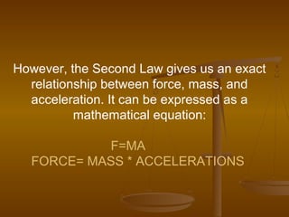 newton's law of motion | PPT