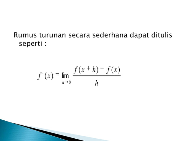 differensial n integral | PPTX