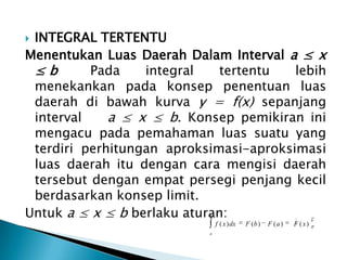 differensial n integral | PPTX
