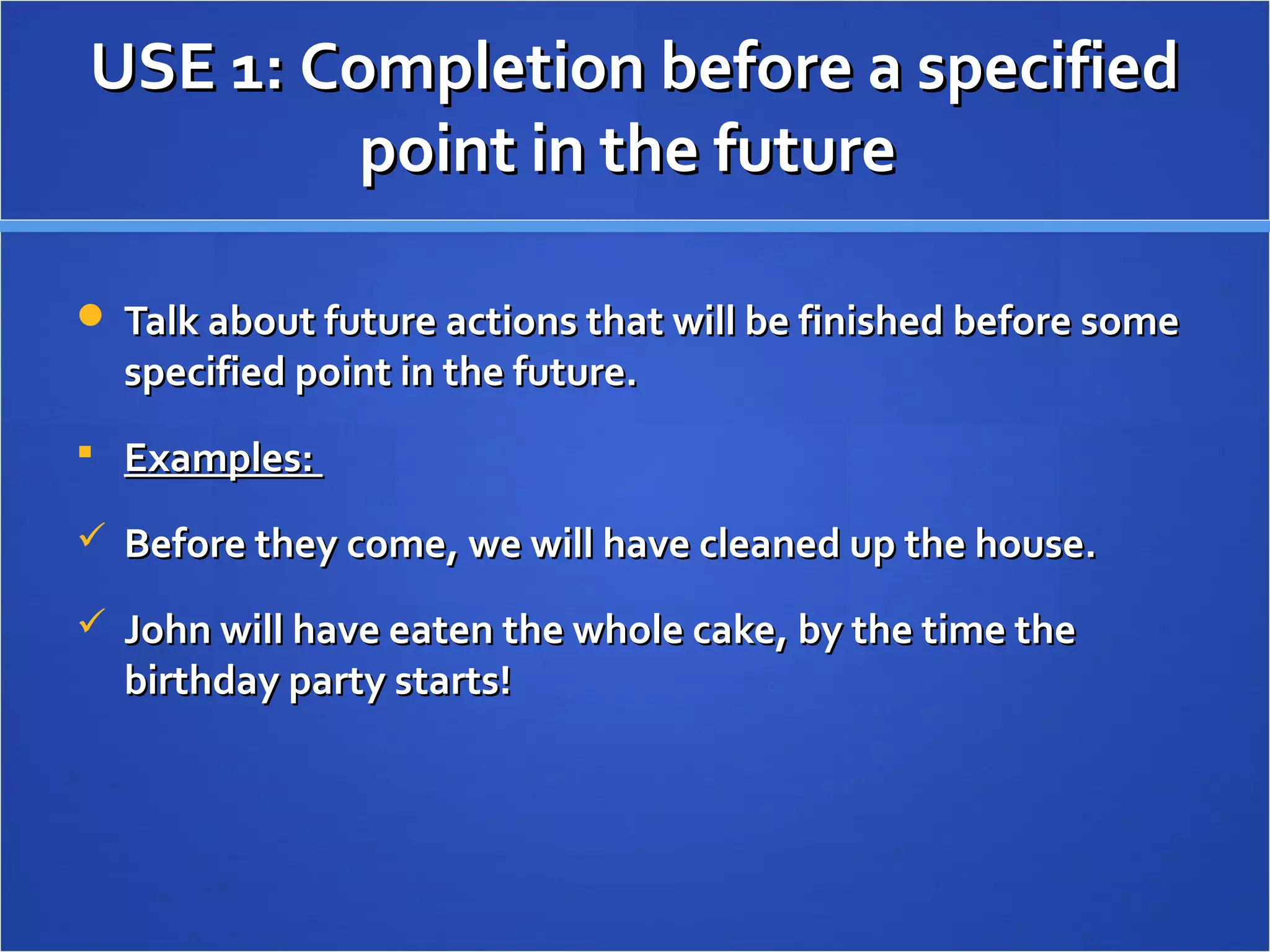 Future present tense | PPT