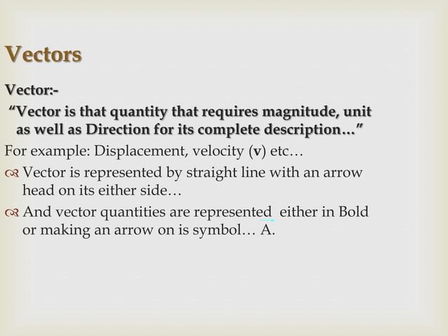 Physical Quantities, Vectors, Fovce and newton's Laws | PPTX | Physics ...