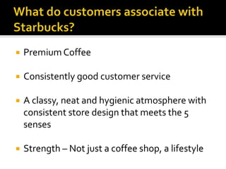 Brand Management Starbucks | PPTX | Large Business | Business