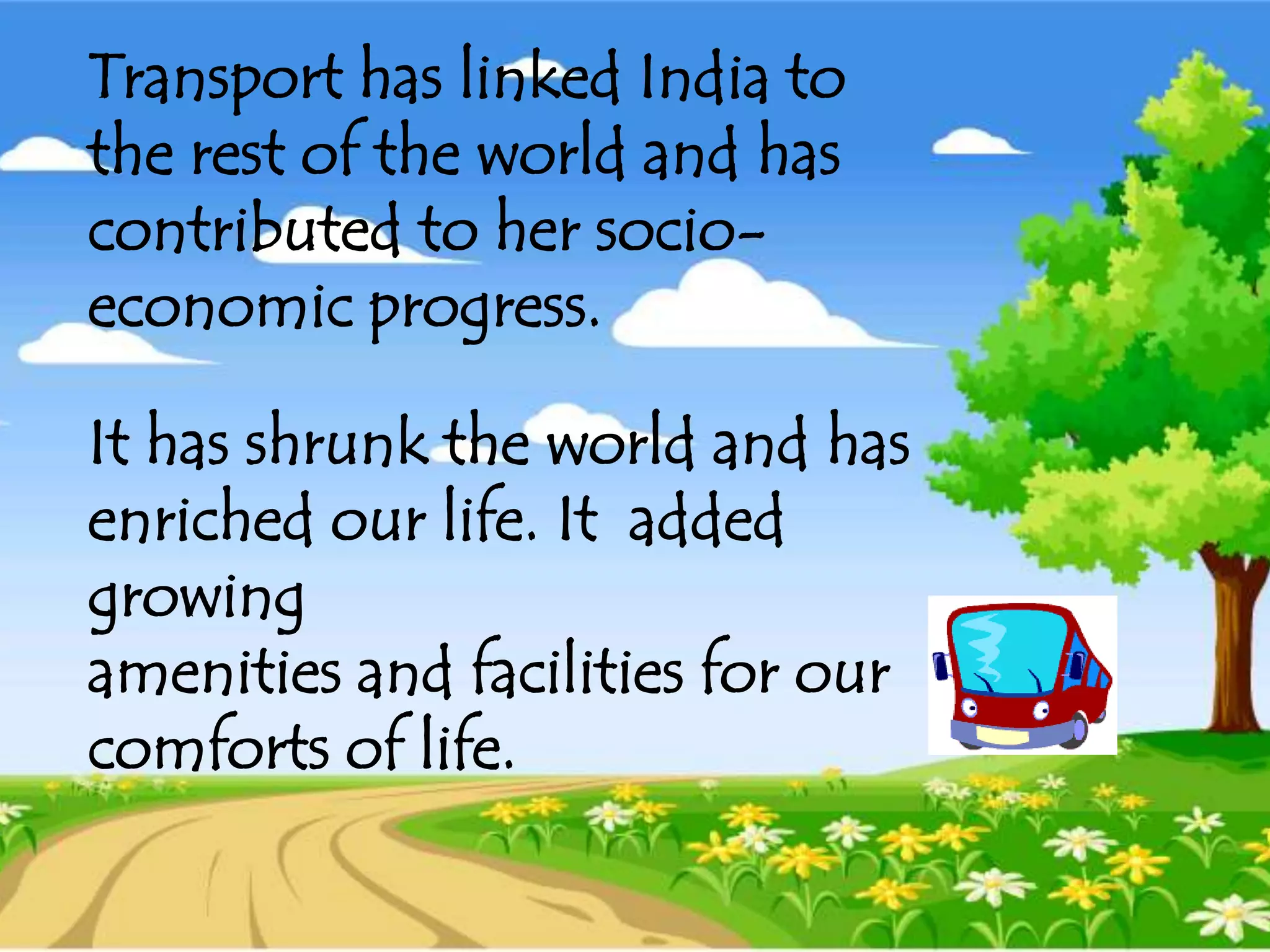 Transport and communication | PPTX