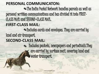 Transport and communication | PPTX